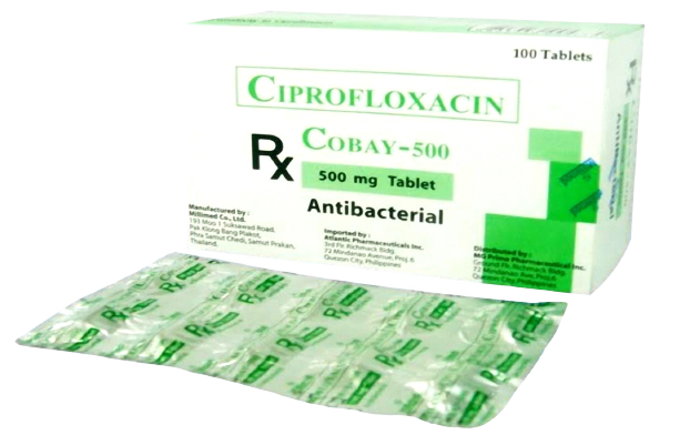 COBAY-500 Ciprofloxacin Hydrochloride 500mg Tablet 100's price in the ...